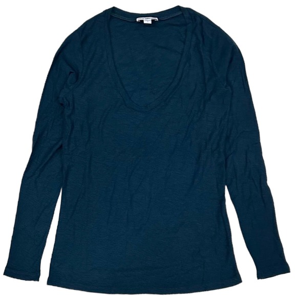 James Perse | Tops | James Perse Womens Cotton Modal Lightweight Long ...